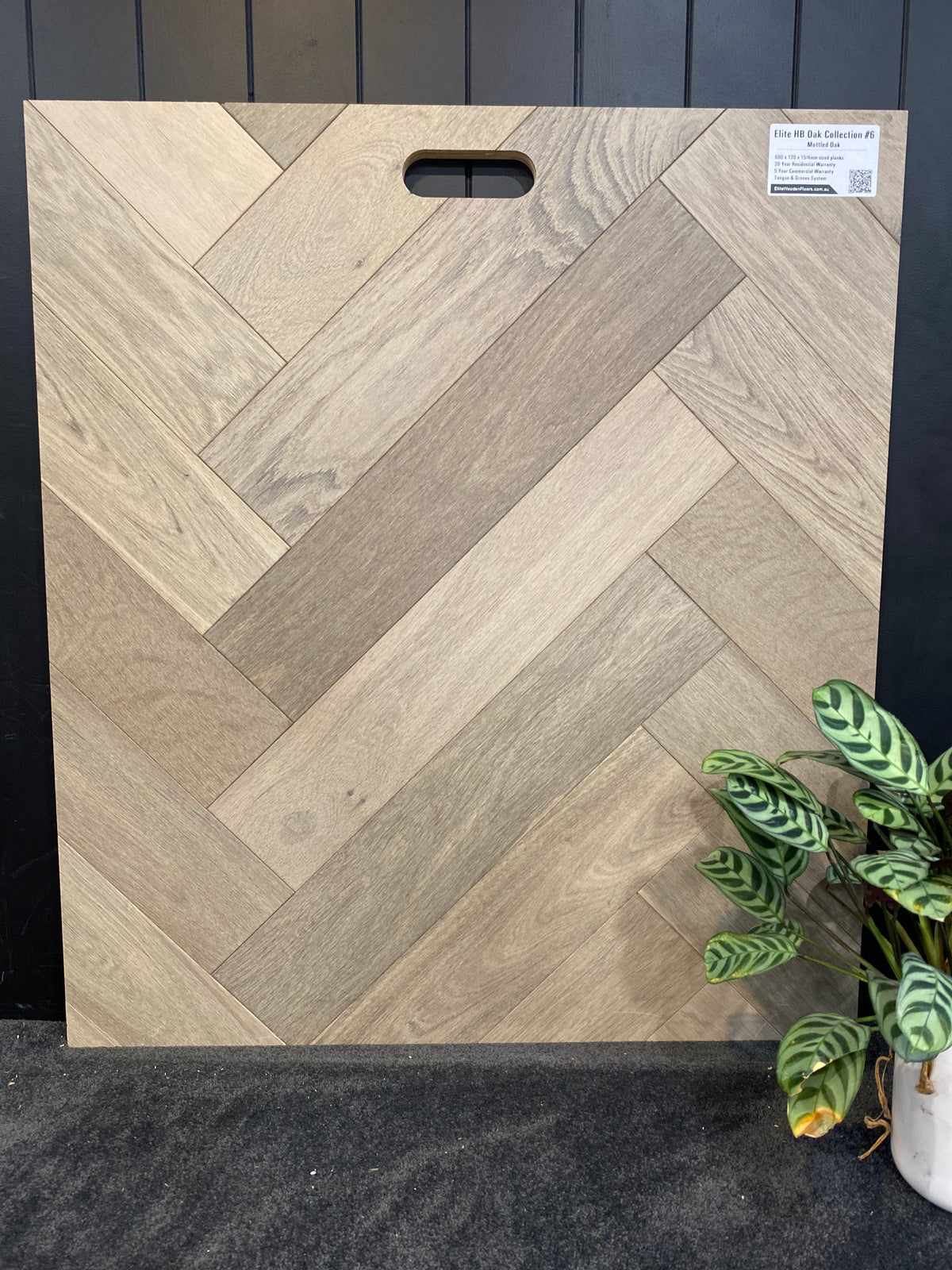 Herringbone Oak Elite Collection #6: Mottled Oak - Box — Elite Wooden ...
