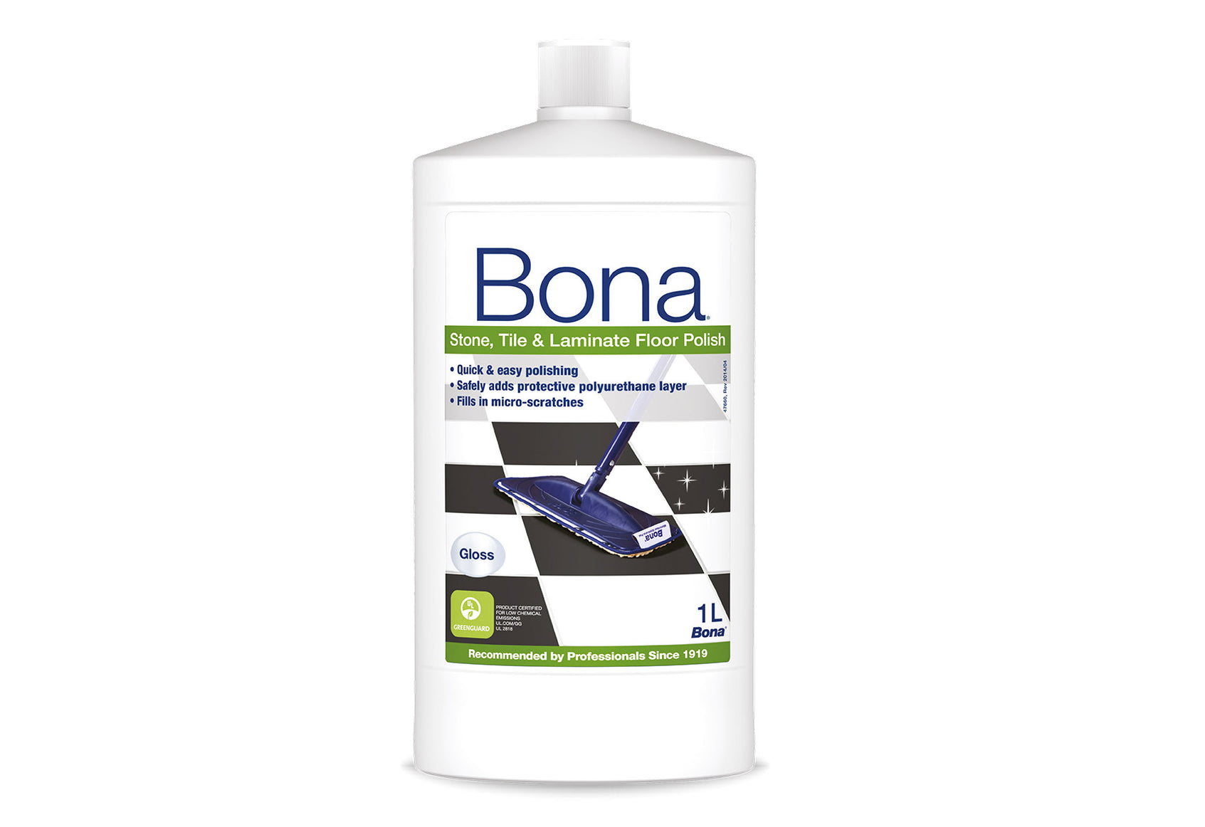 Bona Stone, Tile & Laminate (Hard Surface) Floor Polish - 1LT — Elite ...